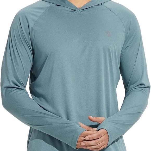 Baleaf | Shirts | Baleaf Mens Sun Protection Hoodie Shirt Upf 5 Long ...